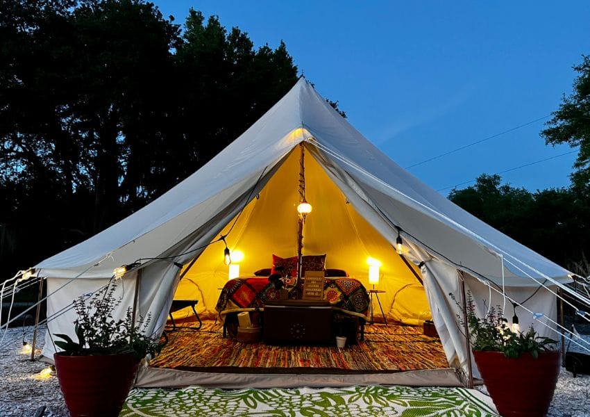 Camping in Tampa Bay: 5+ Camp Grounds, Glamping & More