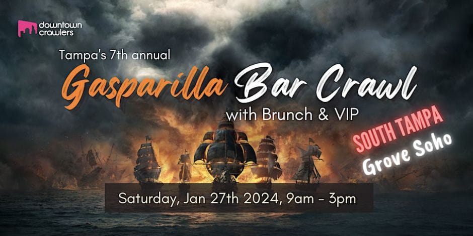 Grove Soho – 7th Annual Gasparilla Bar Crawl and Brunch – UNATION
